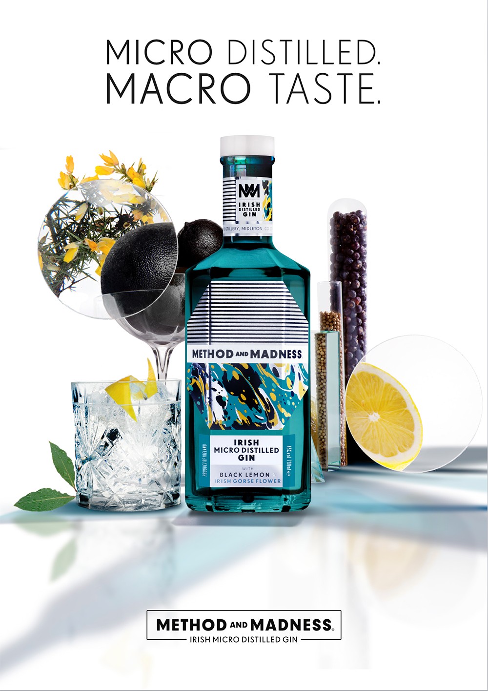 Method and Madness Irish Micro Distilled Gin - WinePig - Wine and ...